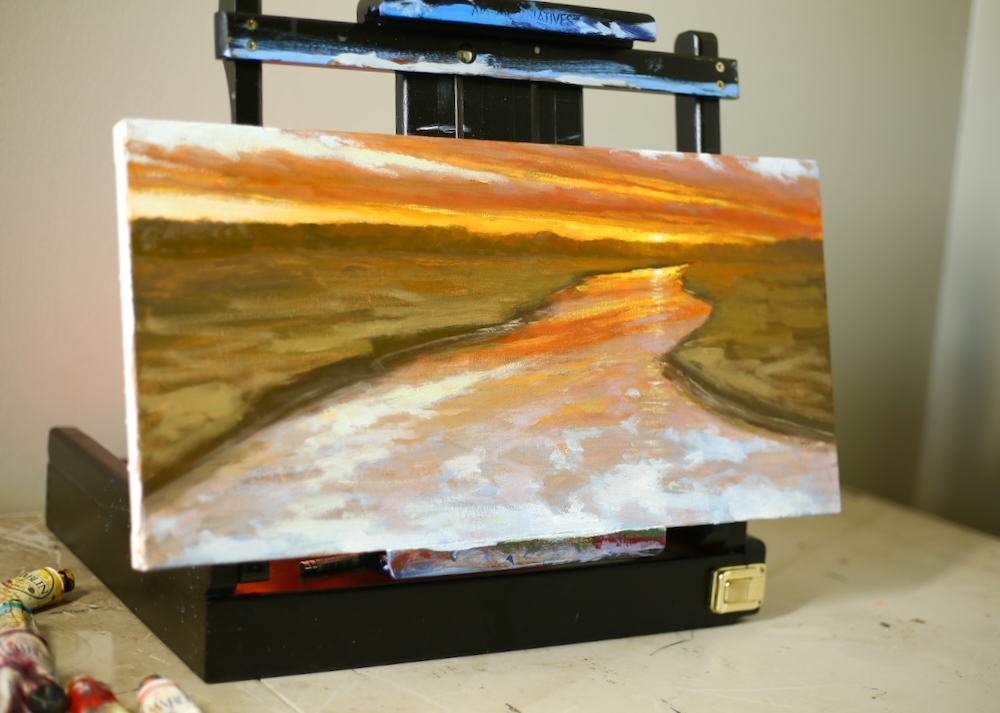 Loose Sunset Stream - An Oil Painting Lesson ONLINE | Tim Gagnon Studio